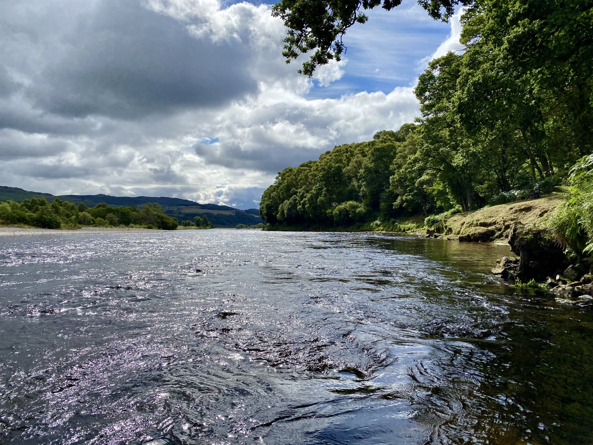 Where To Hook Salmon On A Scottish River